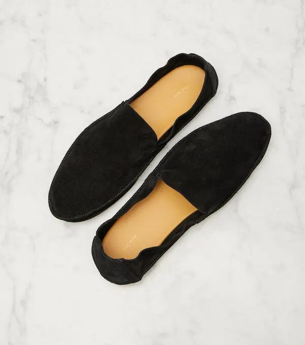 THE ROW Tyler Suede Loafers