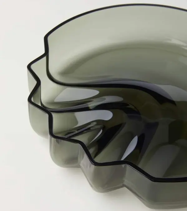 ZAHA HADID DESIGN Pulse Glass Platter
