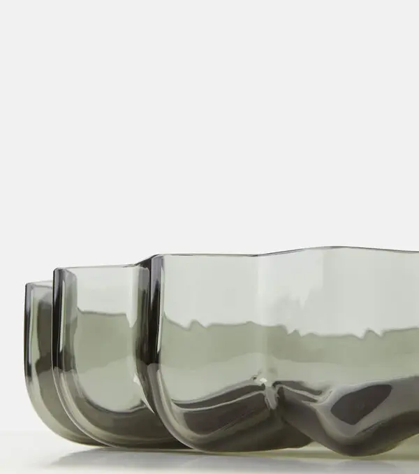 ZAHA HADID DESIGN Pulse Glass Platter
