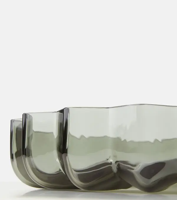 ZAHA HADID DESIGN Pulse Glass Platter