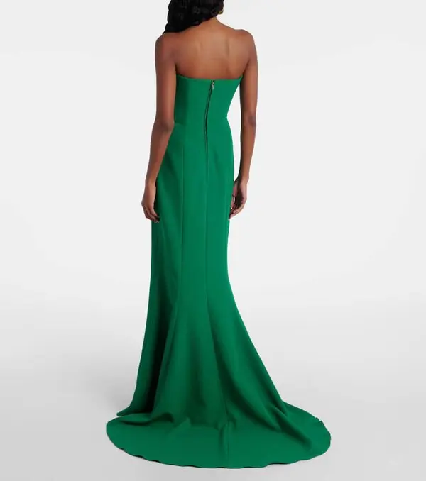 Safiyaa Angelina Strapless Gown