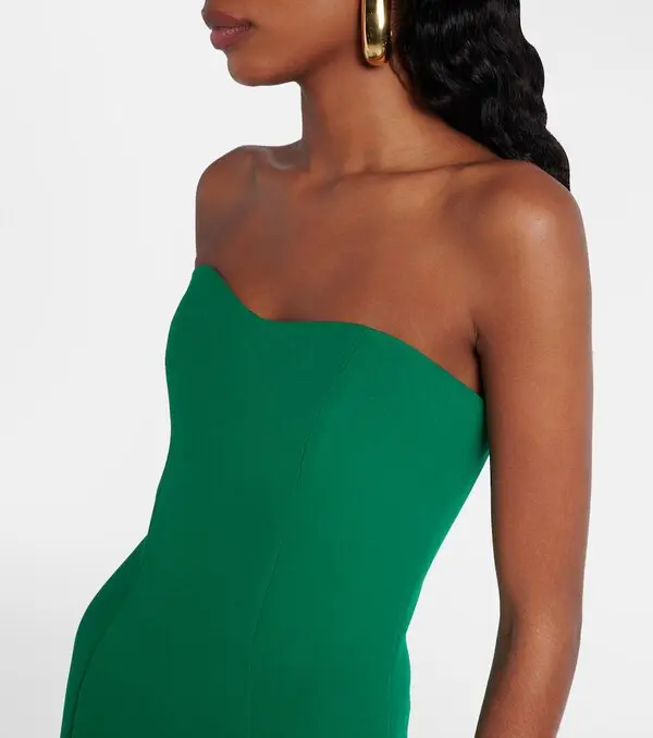 Safiyaa Angelina Strapless Gown