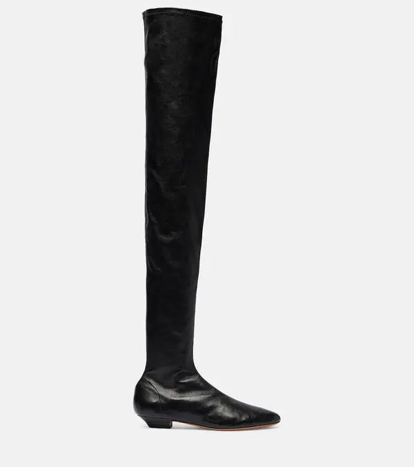 Khaite Apollo Over-the-knee Leather Boots