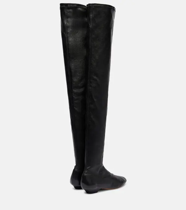 Khaite Over-the-knee Leather Boots