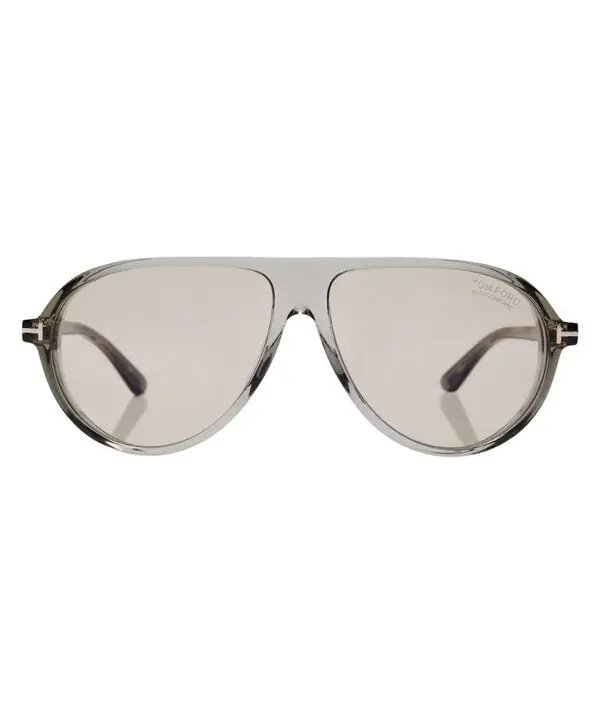 TOM FORD Marcus T Icon Aviator Sunglasses - Beige