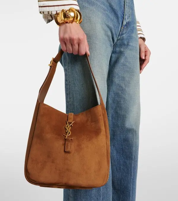 Saint Laurent Le 5 À 7 Supple Small Shoulder Bag - Brown