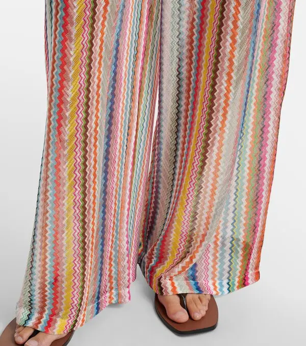 Missoni Zigzag Palazzo Pants