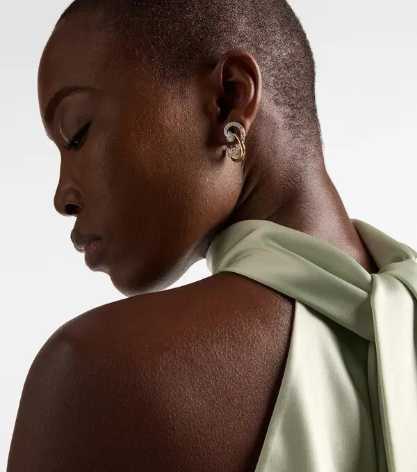 Yeprem En Strada 18kt And Diamond Earrings