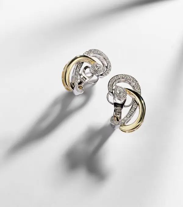 Yeprem En Strada 18kt And Diamond Earrings