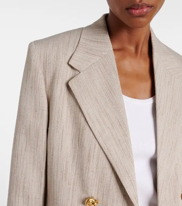 Bottega Veneta Knot Single-breasted Blazer - Beige