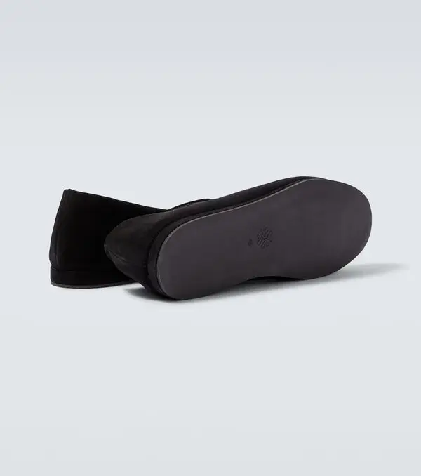 SAMAN AMEL City Suede Slip-on Shoes