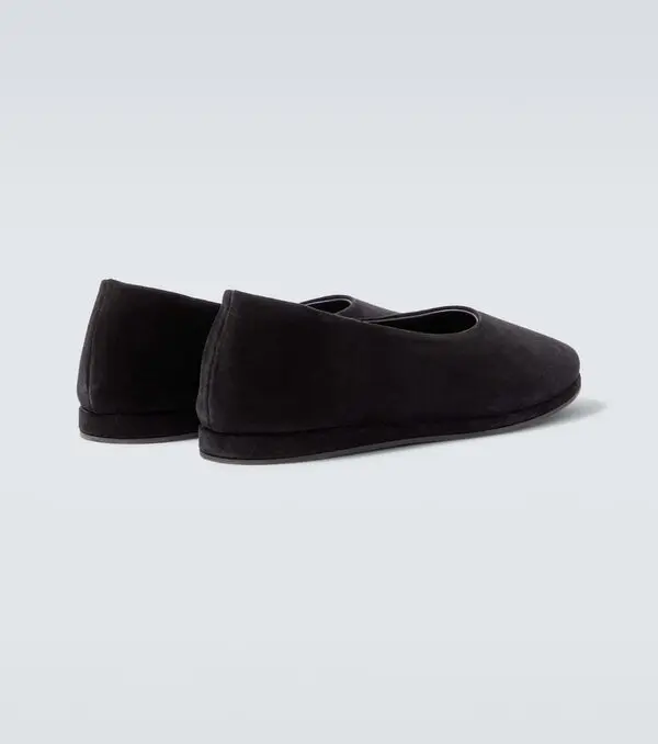 SAMAN AMEL City Suede Slip-on Shoes