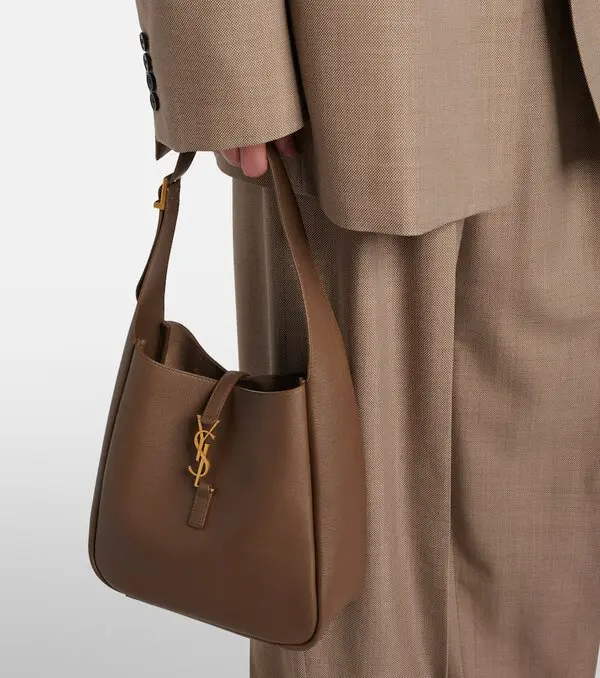 Saint Laurent Le 5 A 7 Supple Small Shoulder Bag - Brown