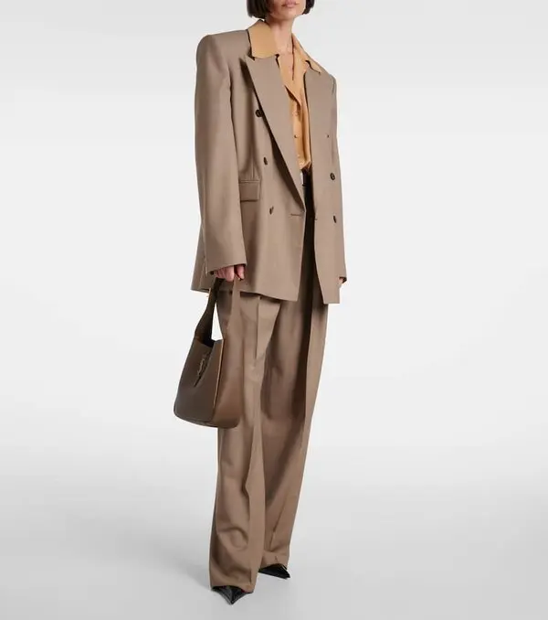 Saint Laurent Le 5 A 7 Supple Small Shoulder Bag - Brown