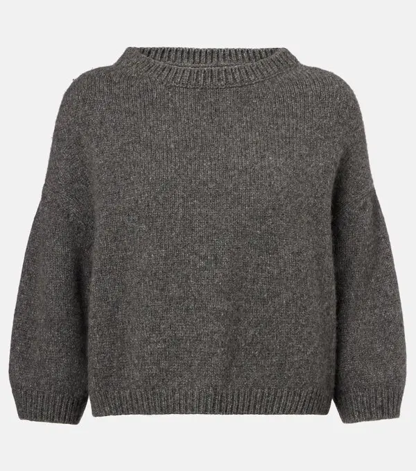 Khaite Sabina Cashmere Sweater - Grey