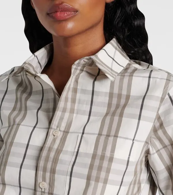 Burberry Check Cotton Shirt