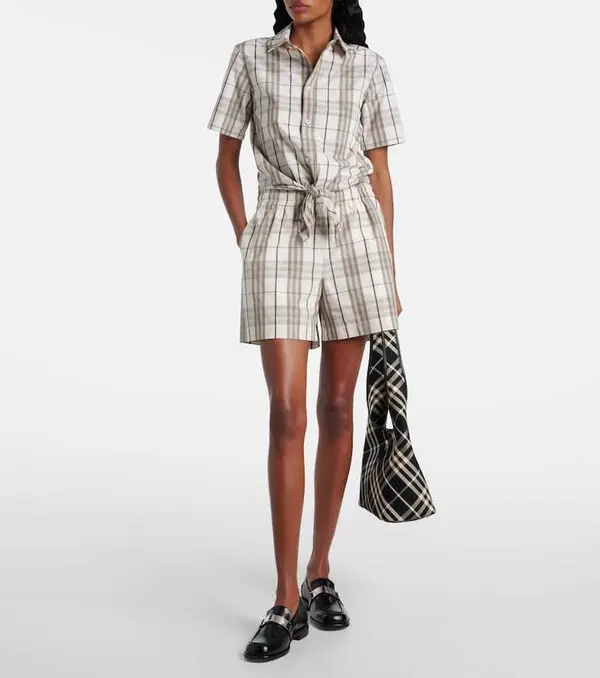 Burberry Check Cotton Shirt