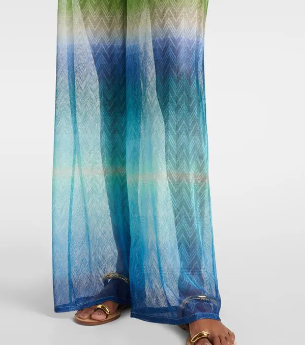 Missoni Zigzag Palazzo Pants