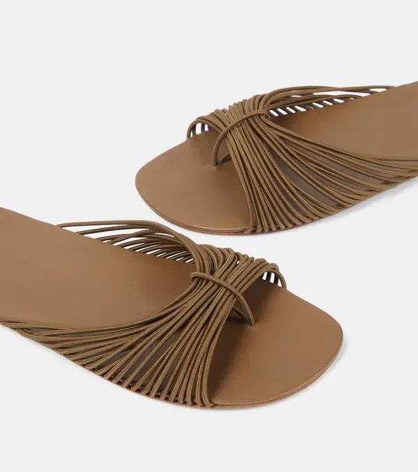 THE ROW Sara Slides - Brown