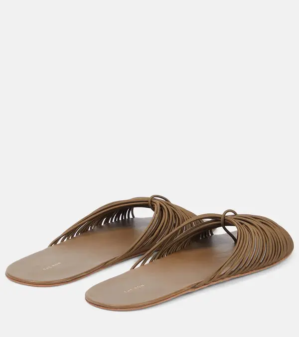 THE ROW Sara Slides - Brown