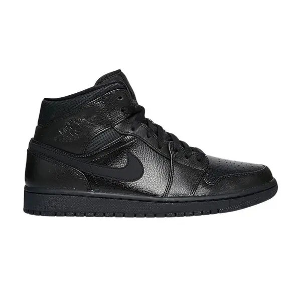 JORDAN 1 Mid Sneakers - Black