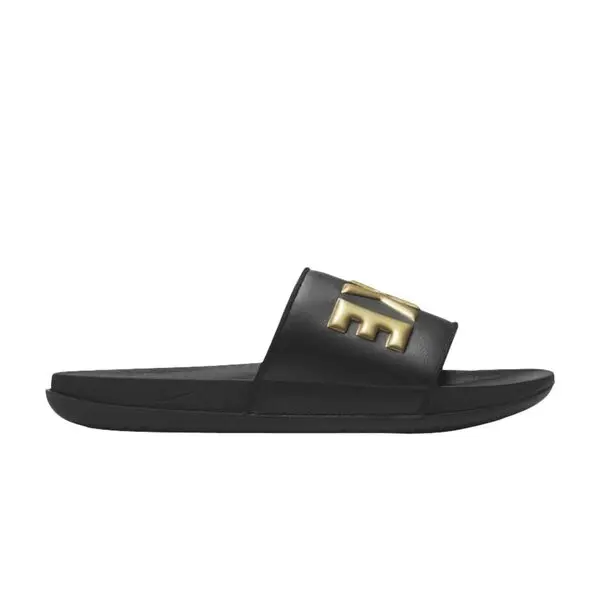 Nike Offcourt Metallic Gold Slide - Black