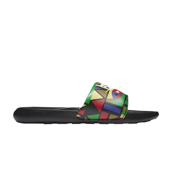 Nike Victori One Printed Slide - Black