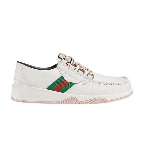 Gucci Leather Low Top Sneakers