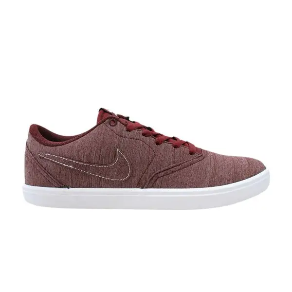 Nike Check Solar Sb Canvas Premium Sneakers - Red