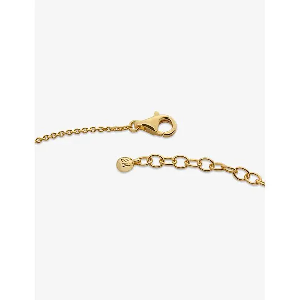 Monica Vinader Siren Muse Disc Chain Bracelet - Gold