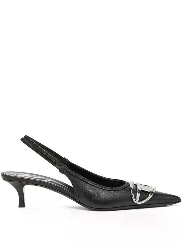 DIESEL® 40mm D-venus Slingback Pumps - Black