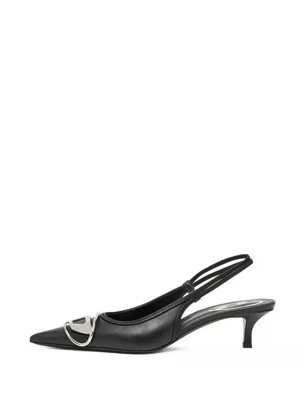 DIESEL® 40mm D-venus Slingback Pumps - Black