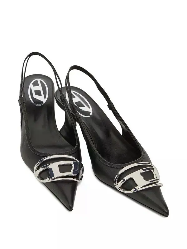 DIESEL® 40mm D-venus Slingback Pumps - Black