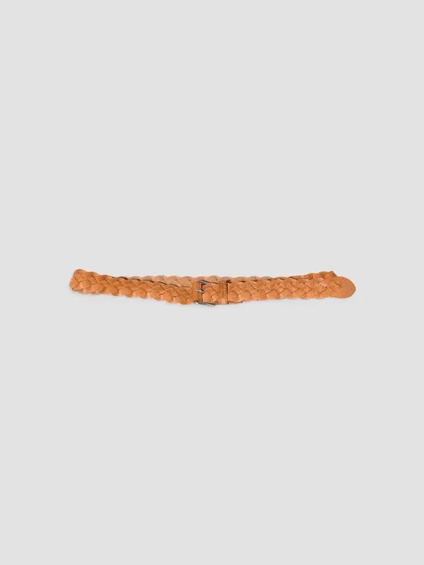 Miu Miu Leather Belt - Brown