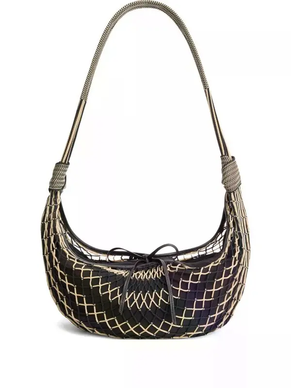 LEMAIRE Croissant Filt Bag - Neutrals