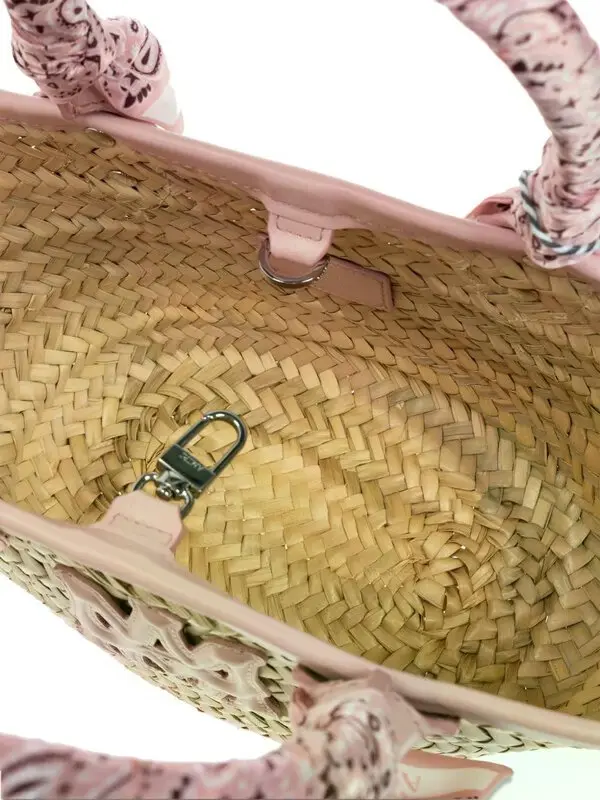 Amiri Woven Raffia Tote