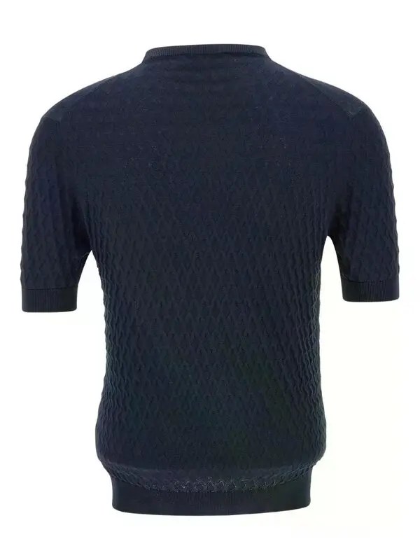 FILIPPO DE LAURENTIIS Cotton Crepe T-shirt
