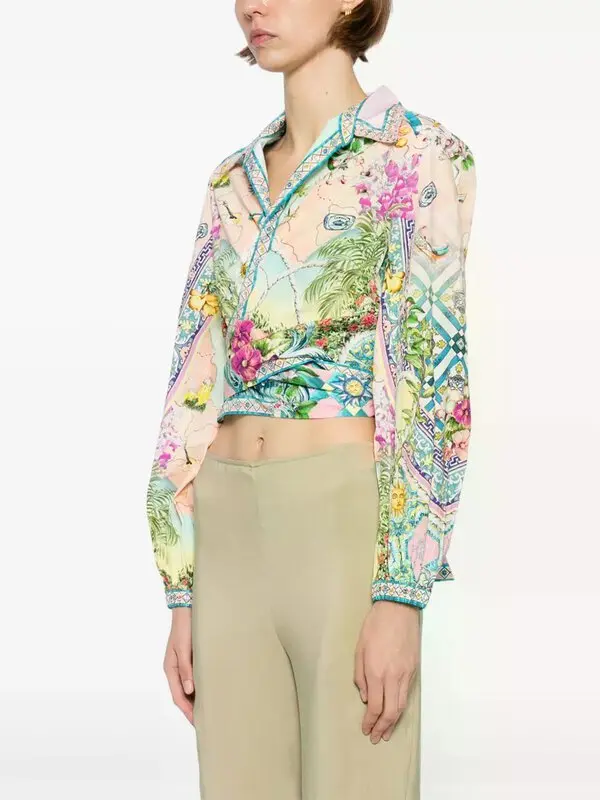 Camilla Just Coasting Blouse - Pink