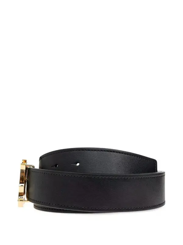 Amiri Reversible Leather Belt - Black