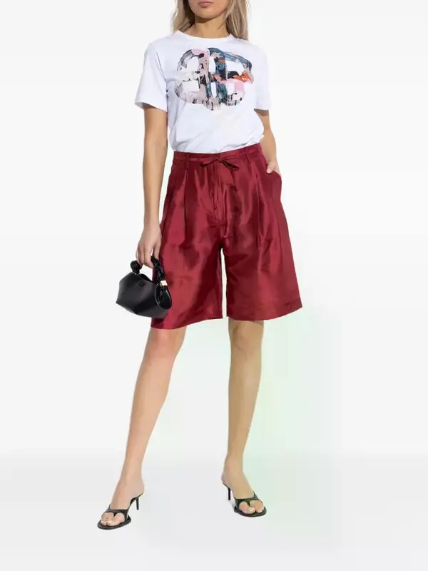 Munthe Satin Pleated Shorts