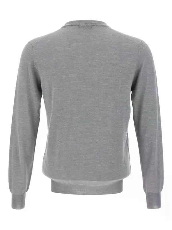 FILIPPO DE LAURENTIIS Cotton Jumper - Grey