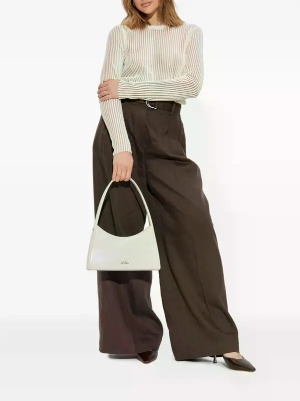 Helmut Lang Ribbed Long-sleeve Top - Neutrals