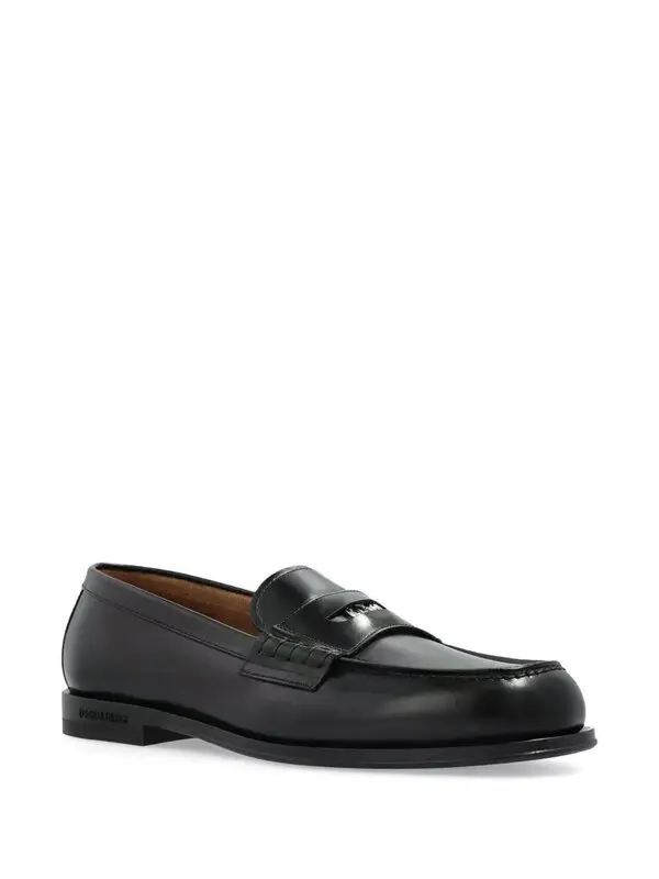 Dsquared2 Penny Loafers - Black