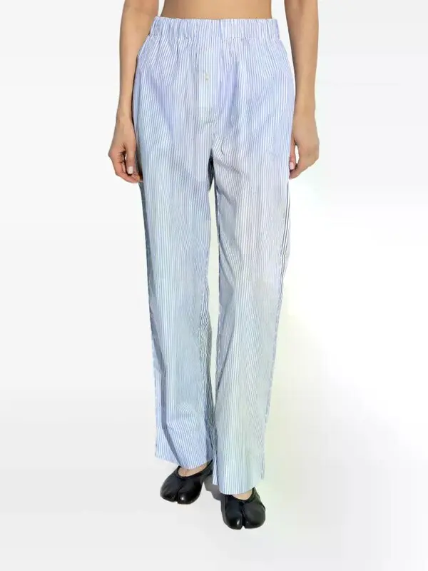 Munthe Striped Straight-leg Trousers