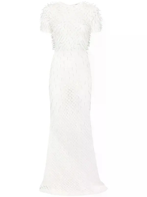 David Koma Knitted Maxi Dress