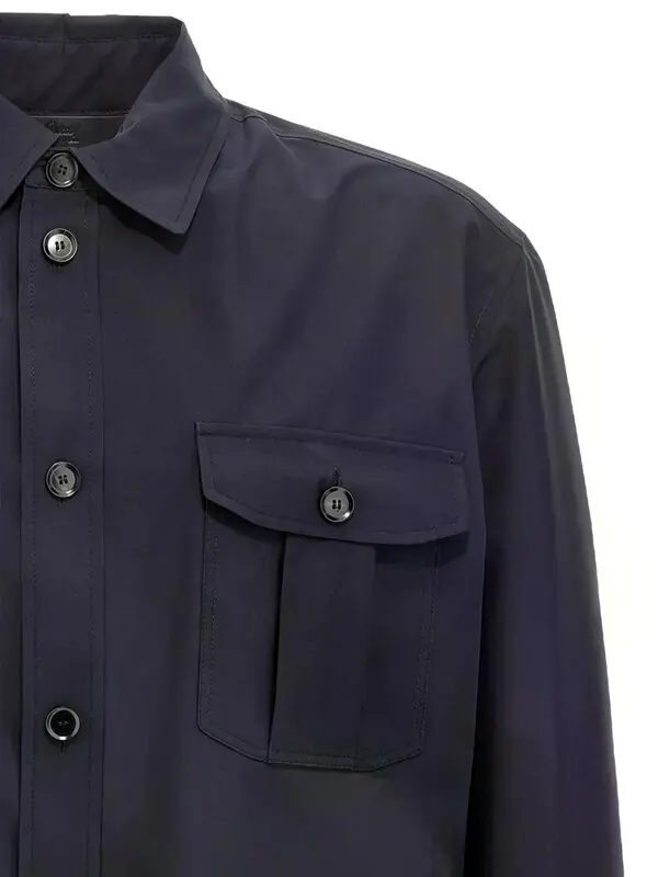 Brioni Vagabond Button-up Overshirt
