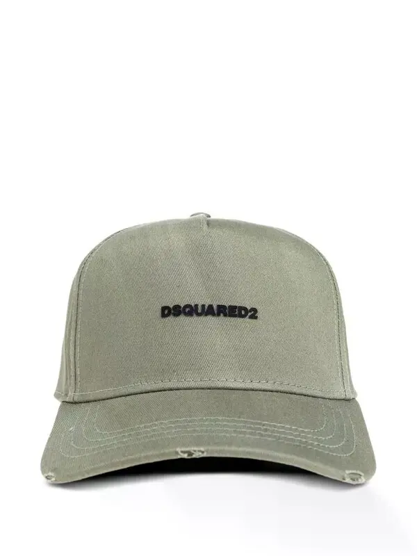 Dsquared2 Cotton Baseball Cap - Green