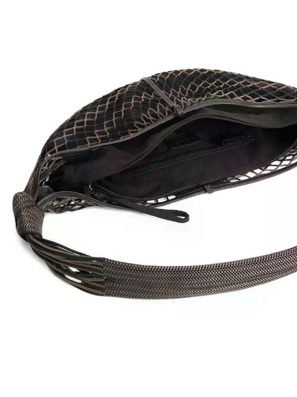 LEMAIRE X Filt Croissant Shoulder Bag - Black