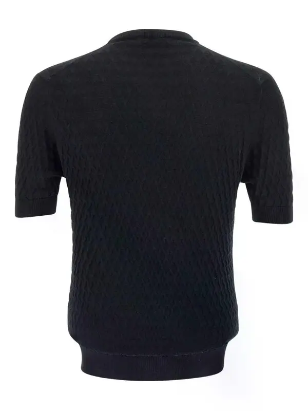 FILIPPO DE LAURENTIIS Cotton Crepe T-shirt