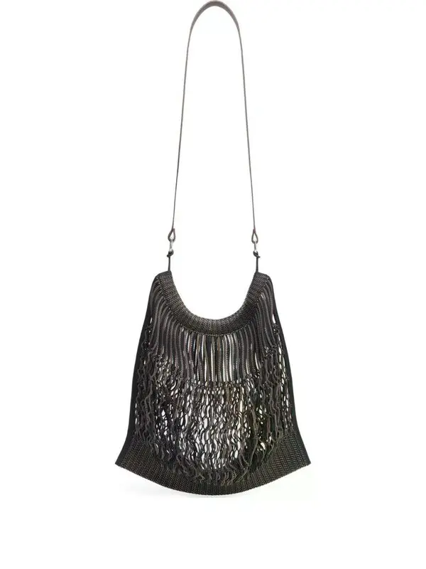 LEMAIRE X Filt Large Net Messenger Bag - Brown